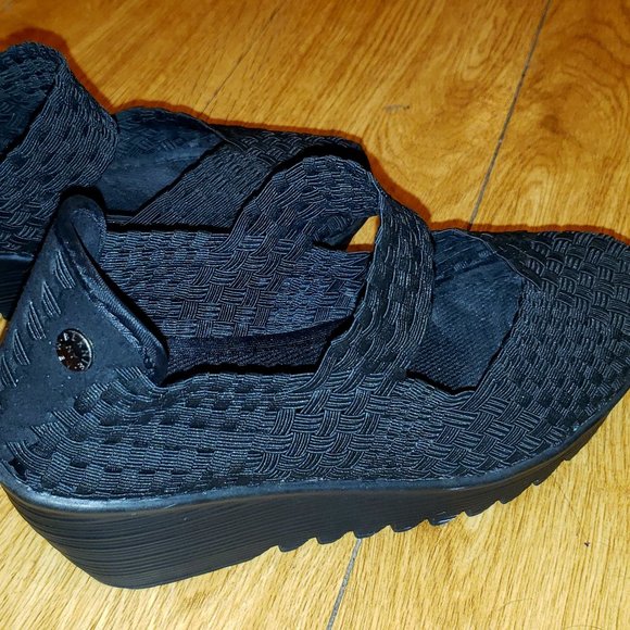 bernie mev. | Shoes | Bernie Mev Lulia Womens Mary Jane Wedge Pump ...